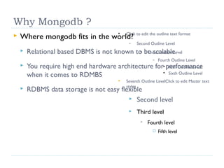 Evolution of mongodb | PPT