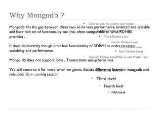 Evolution of mongodb | PPT