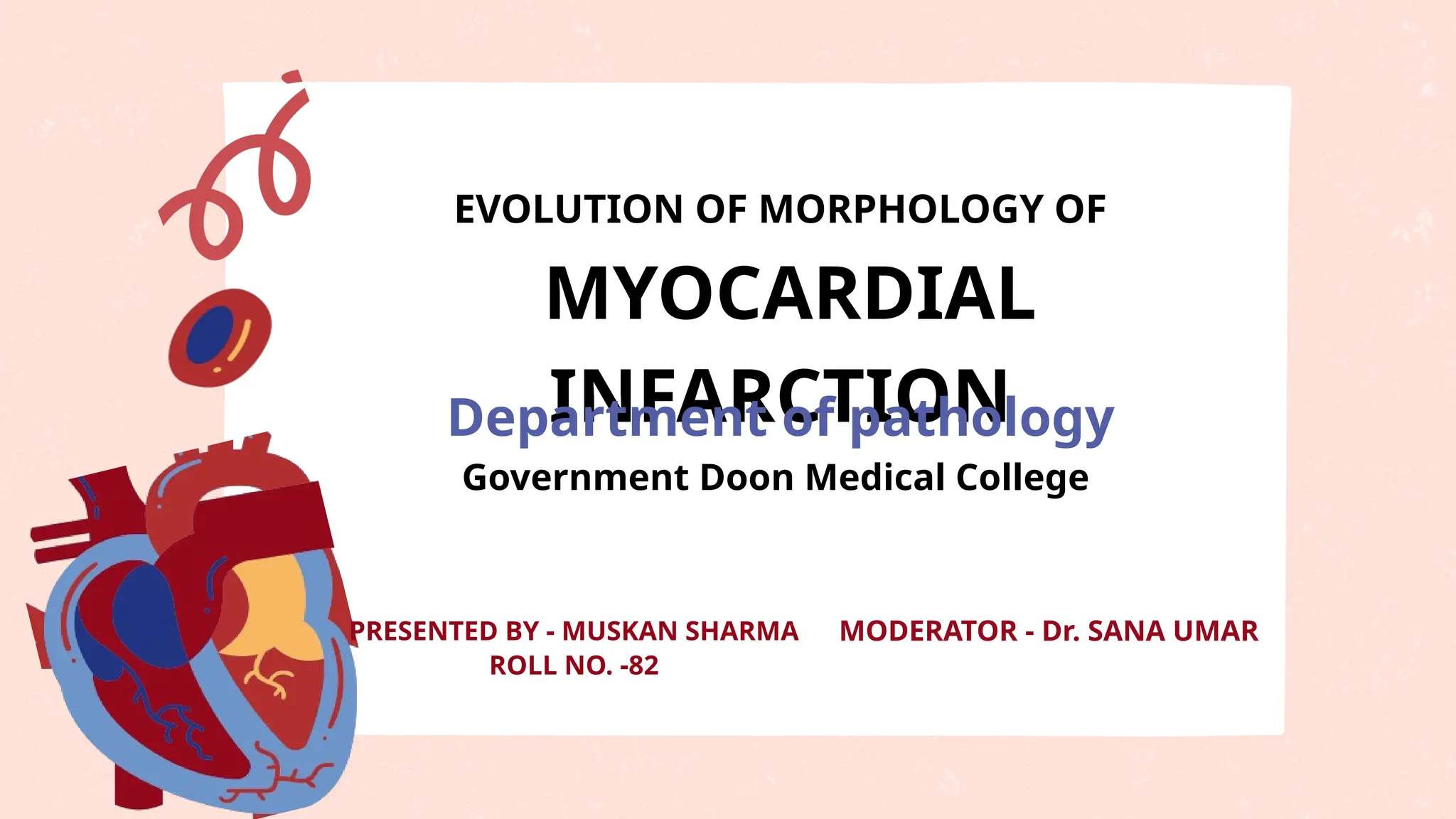 Evolution of morphology of MI cardiac arrest .pptx