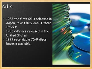 Evolution of music players Extra Credit | PPT