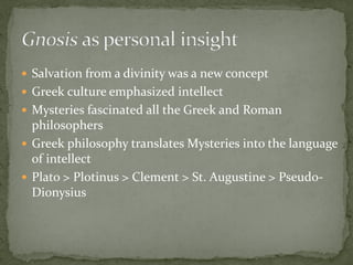 Evolution of Mysteries - Lecture 3 | PDF | Spirituality | Religion ...