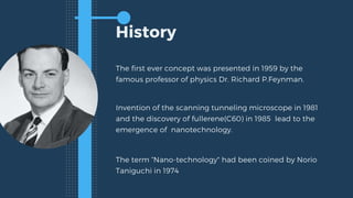Evolution of nanotechnology in electronics (seminar report ...
