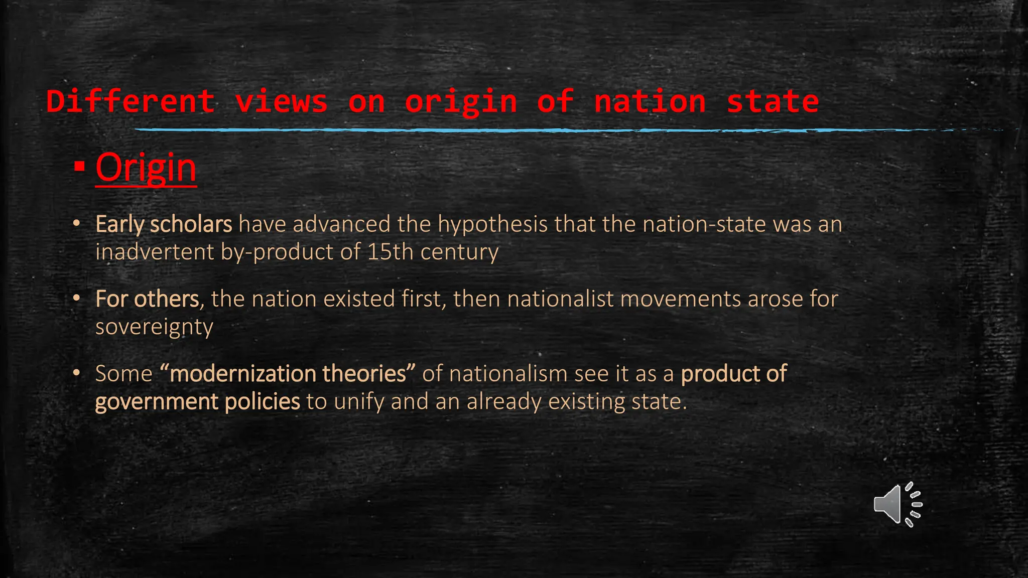 Evolution of nation sate system in iterantional raltions | PPT