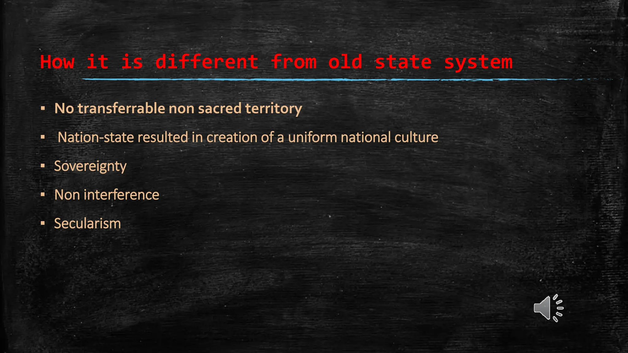 Evolution of nation sate system in iterantional raltions | PPT