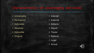 Evolution of nation sate system in iterantional raltions | PPT