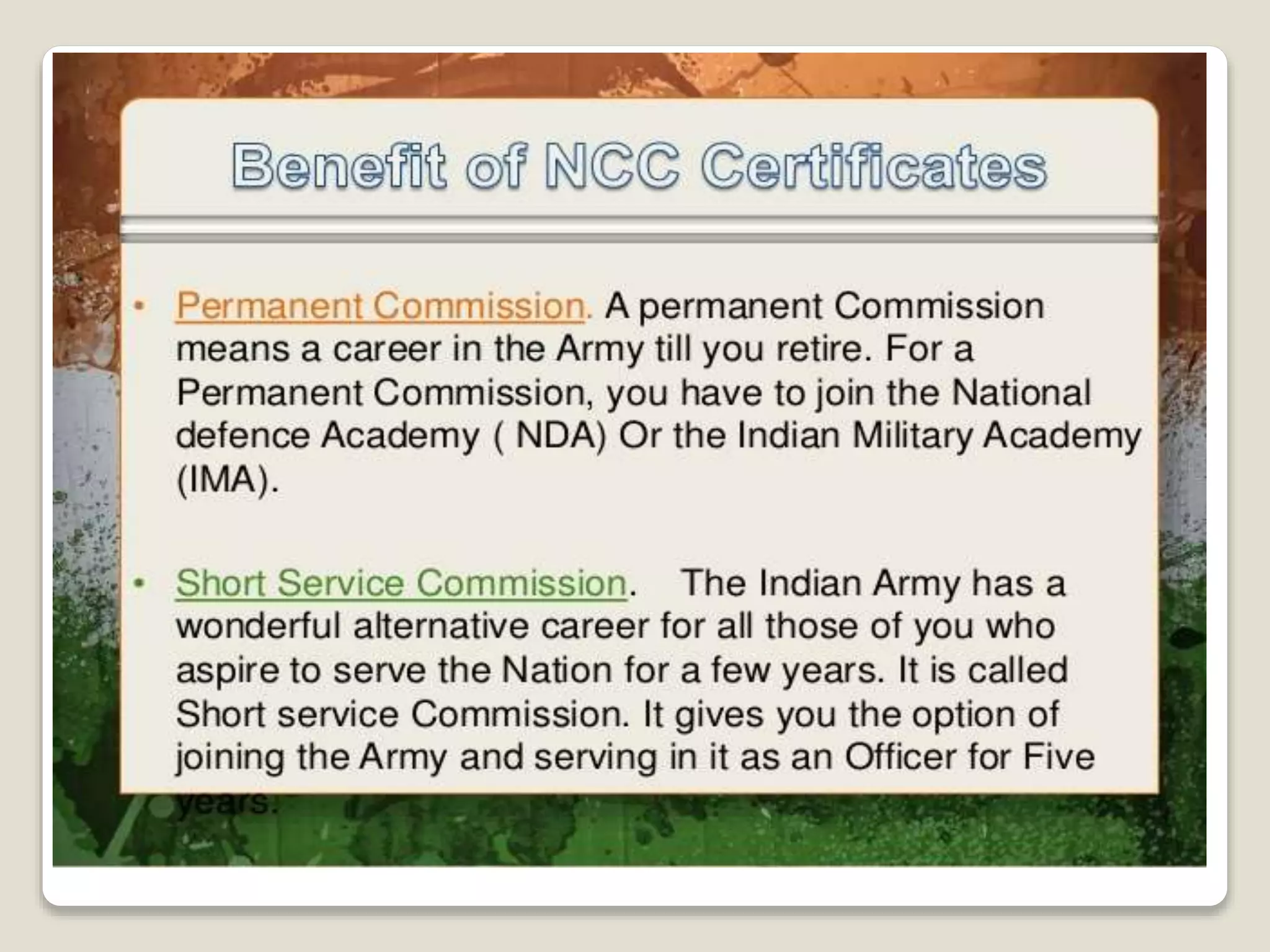 Evolution of ncc ppt nhb | PPTX