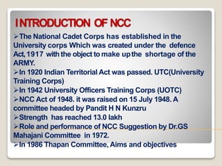 Evolution of ncc ppt nhb | PPTX
