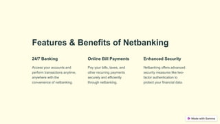 Evolution of Netbanking & Heritage of Madhya Pradesh.pptx