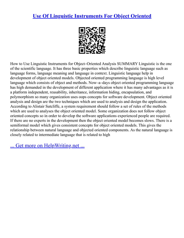 Evolution Of Object Oriented Technology | PDF