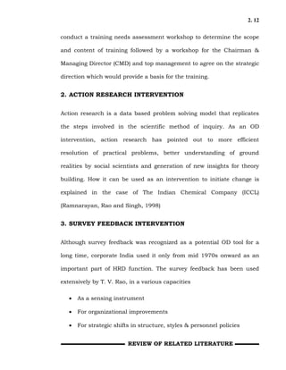 Evolution of OD in india | PDF