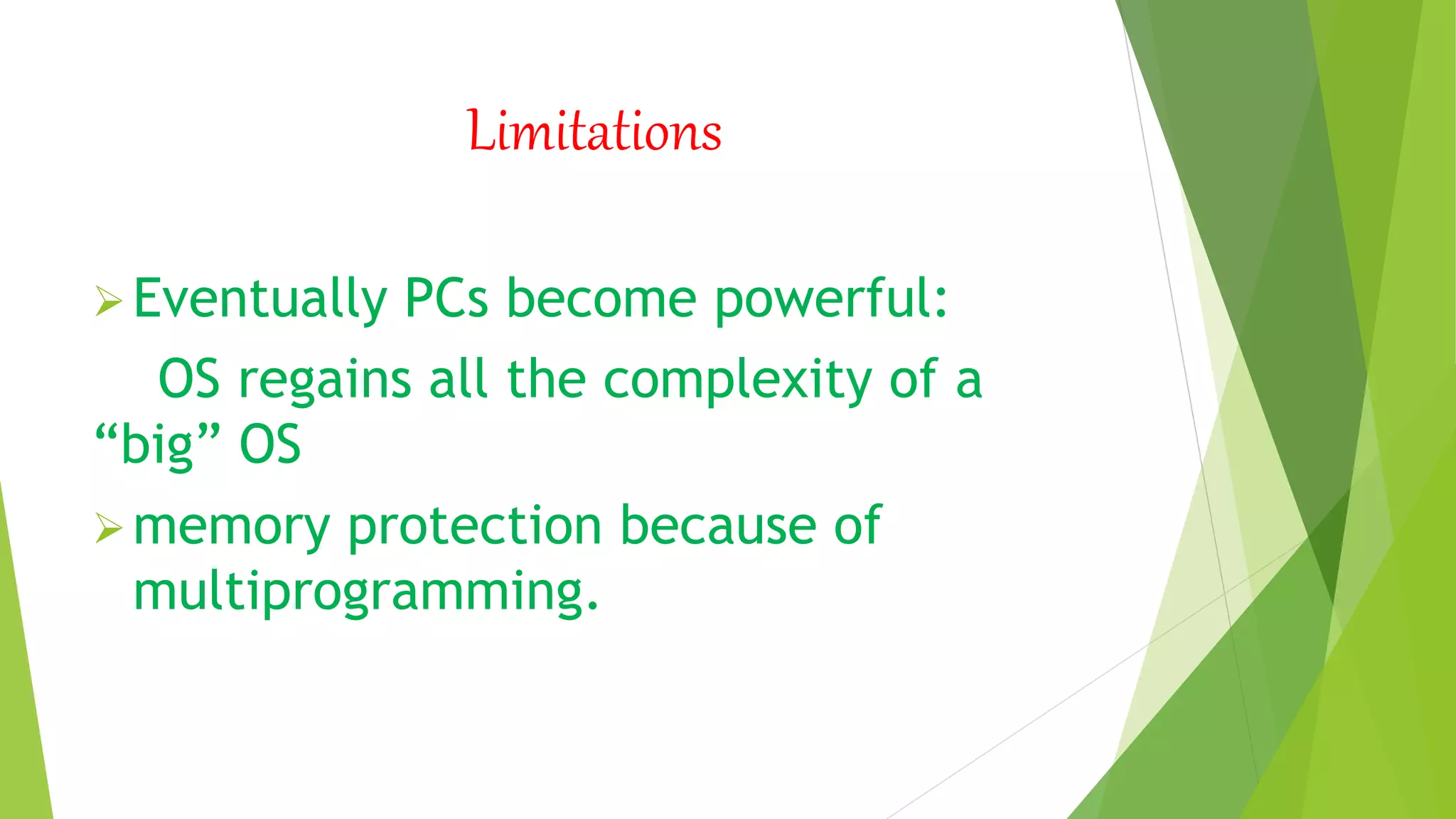 Evolution of operating system | PPTX