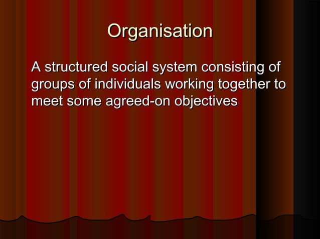 Evolution of organisation behaviour | PPT | Business Administration ...