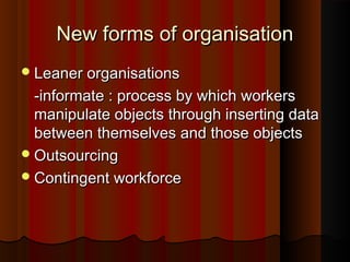 Evolution of organisation behaviour | PPT