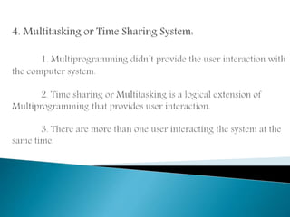Evolution of os | PPTX