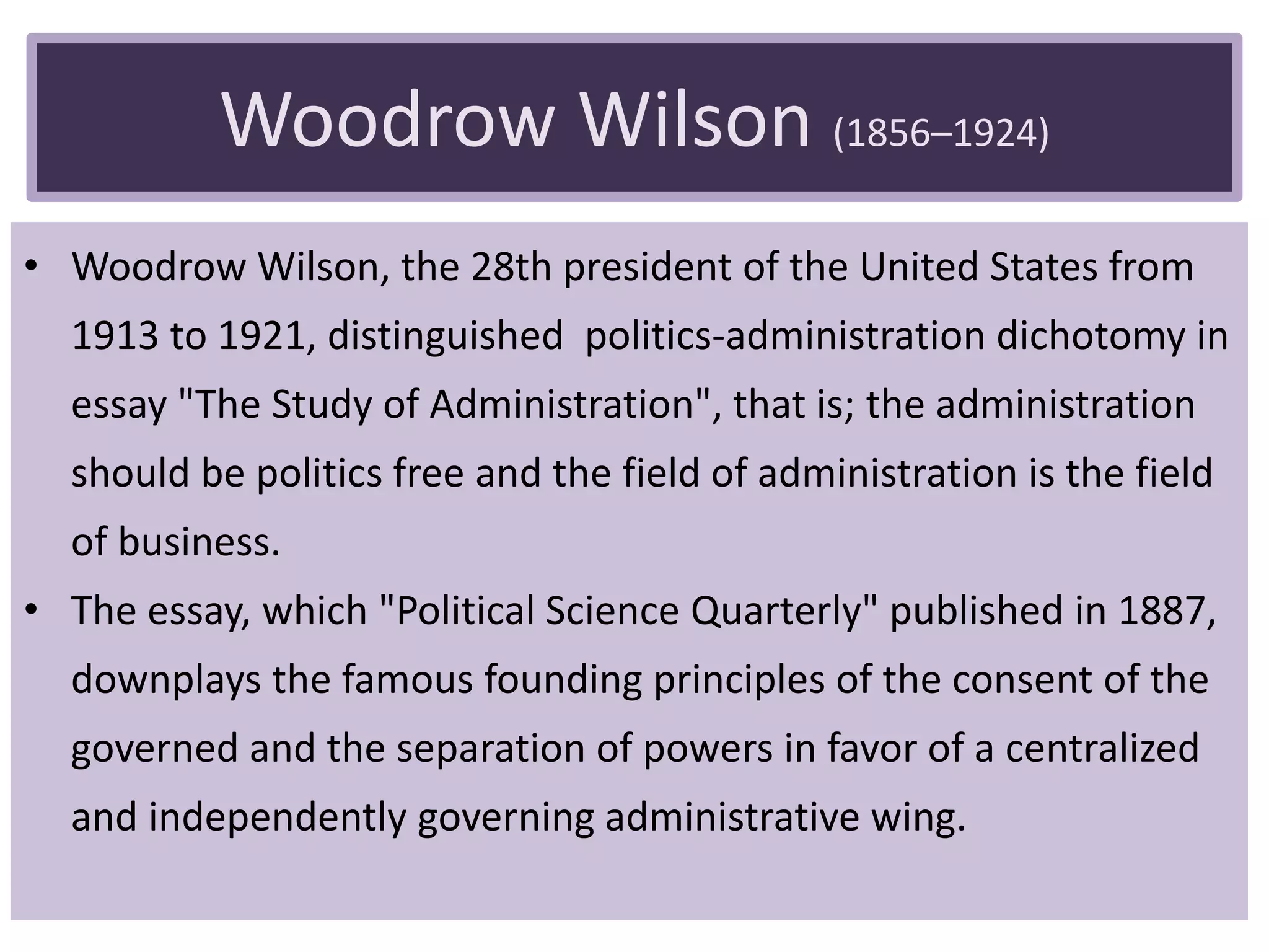 Evolution of Public Administration | PPTX