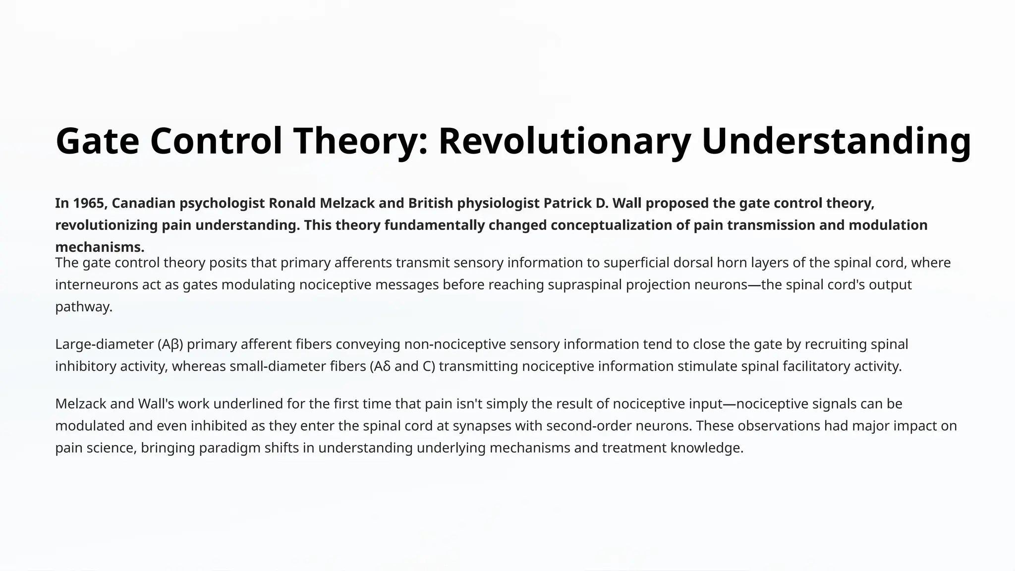 Evolution of Interventional Pain Medicine | PPTX