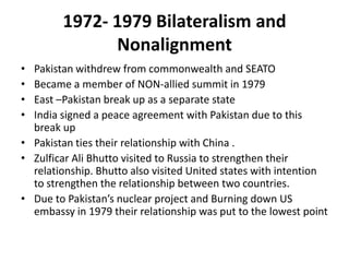 Evolution of Pakistan's Foreign Policy (1947 2012) | PDF
