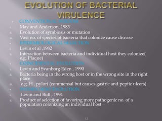Evolution of Pathogens | PPTX