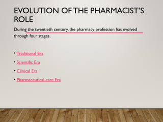 evolution of pharmacy.ppt Evolution of pharmacy in Uganda and Africa ...