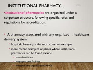 evolution of pharmacy.ppt Evolution of pharmacy in Uganda and Africa ...