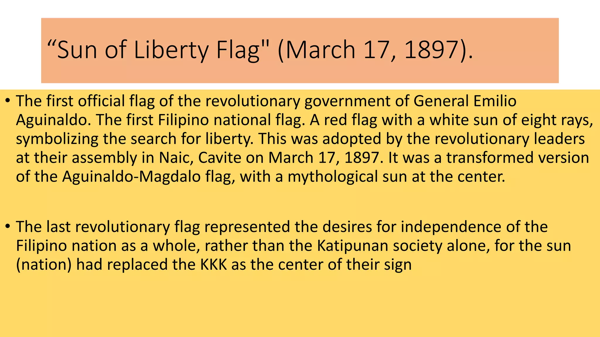 Evolution of Philippine flag | PPTX