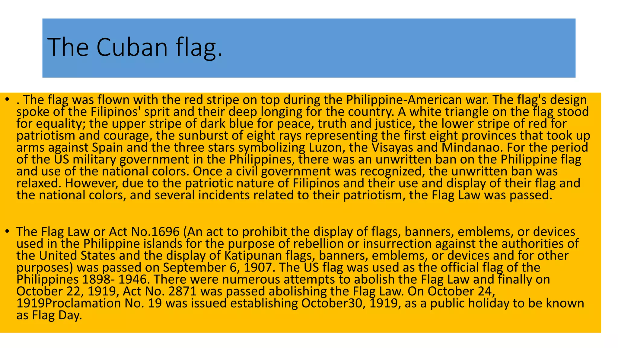 Evolution of Philippine flag | PPTX