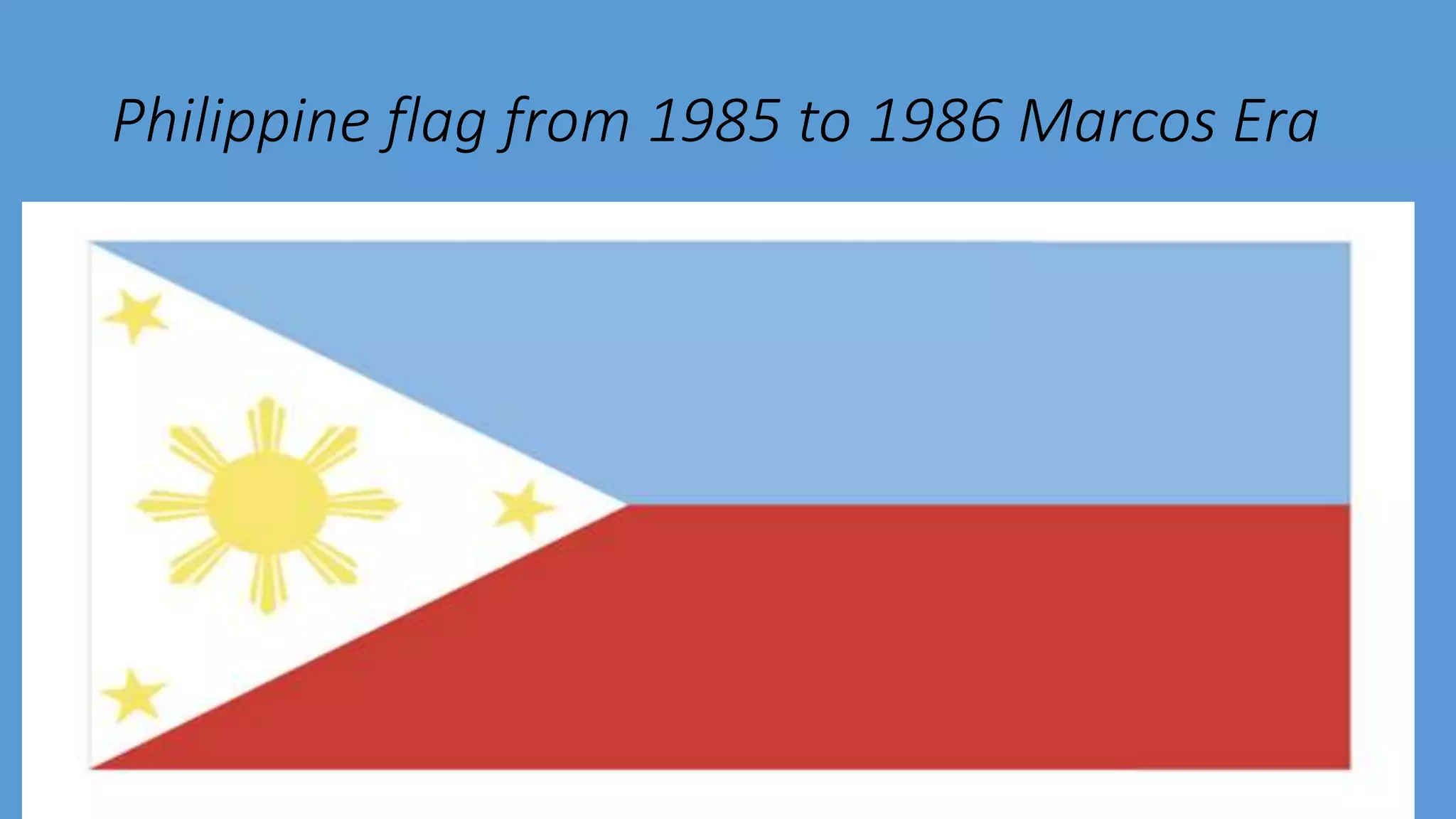 Evolution of Philippine flag | PPTX