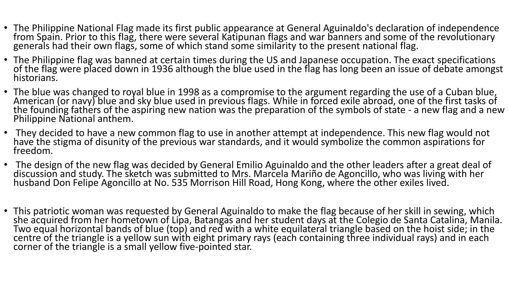 Evolution of Philippine flag | PPTX