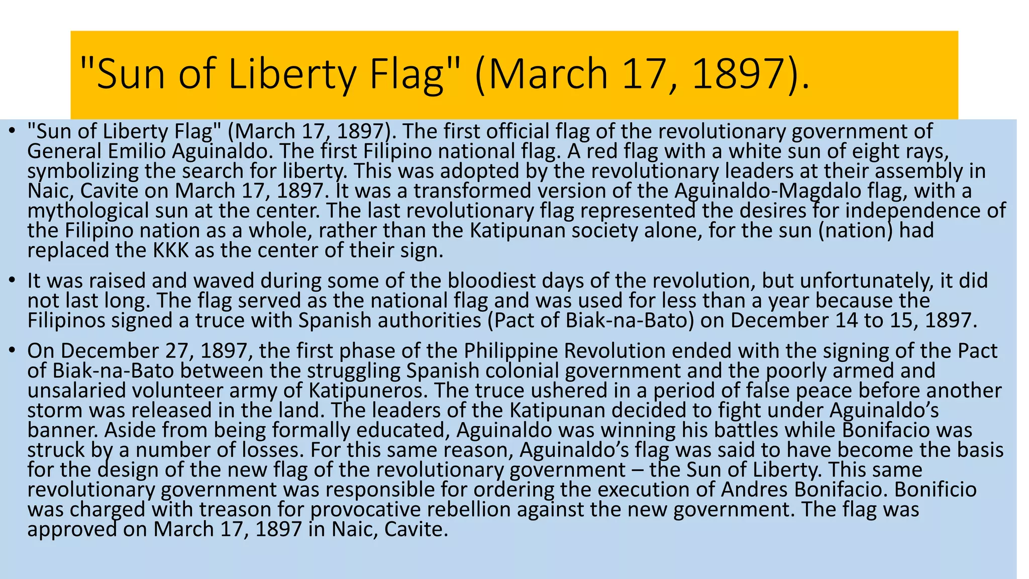 Evolution of Philippine flag | PPTX