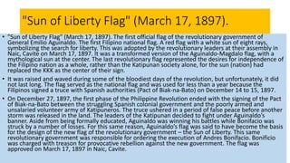 Evolution of Philippine flag | PPTX