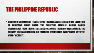 Evolution of philippine money | PPTX
