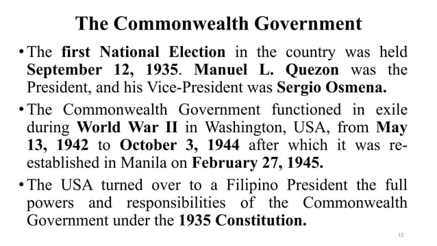 EVOLUTION OF PHILIPPINE POLITICS AND GOVERNANCE.pptx | Politics