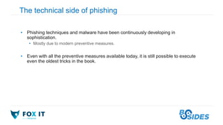 Evolution of phishing Bsides Delft 2018 | PDF