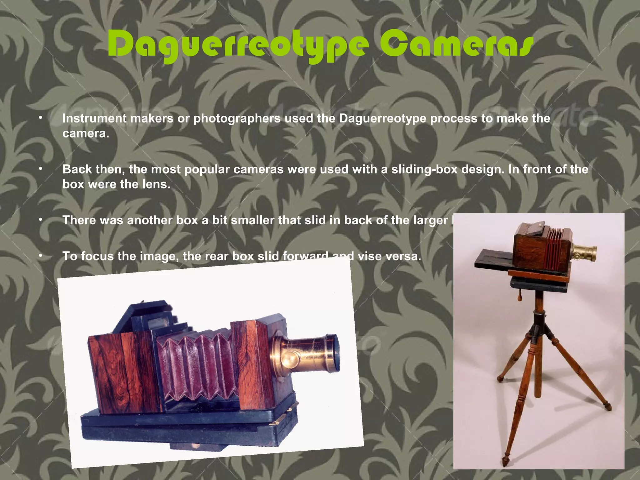 The Evolution of Photography | PPT