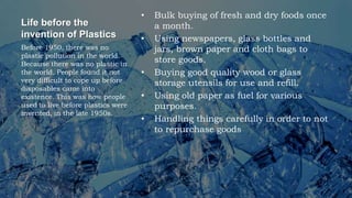 Evolution of Plastics - How plastics play role in our daily life | PPT