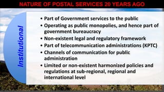 Evolution of postal courier | PDF