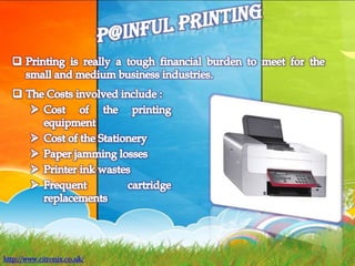 Evolution of printing | PPTX | Technology & Computing