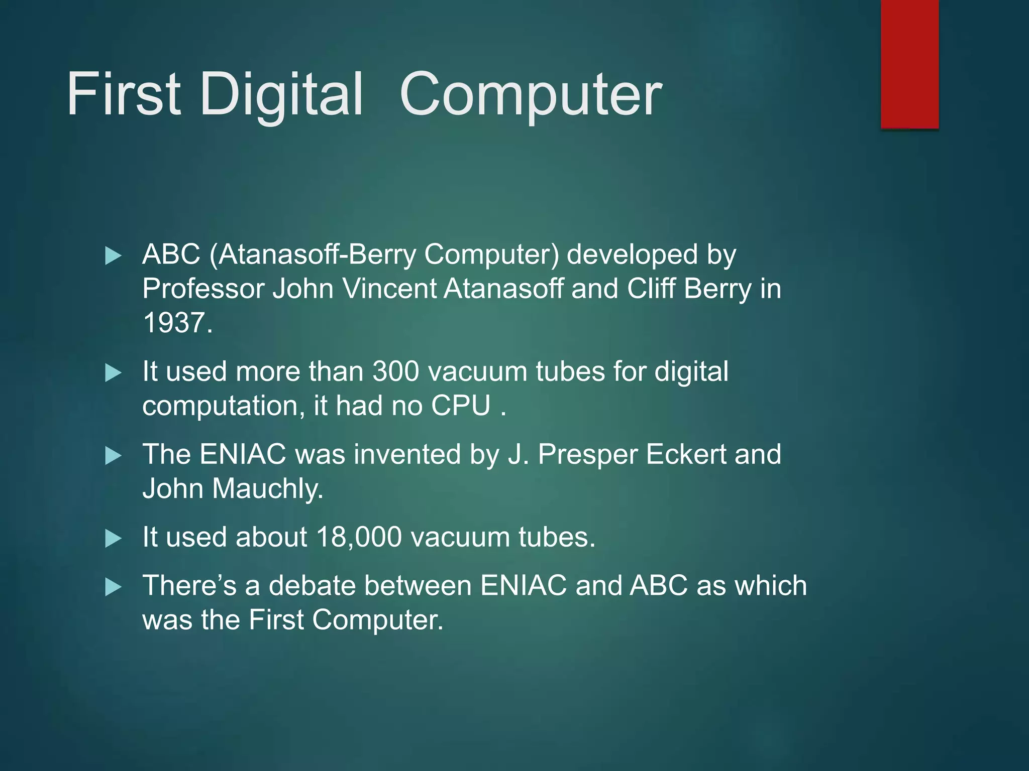 Evolution of processing capability | PPTX