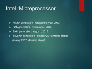 Evolution of processing capability | PPTX