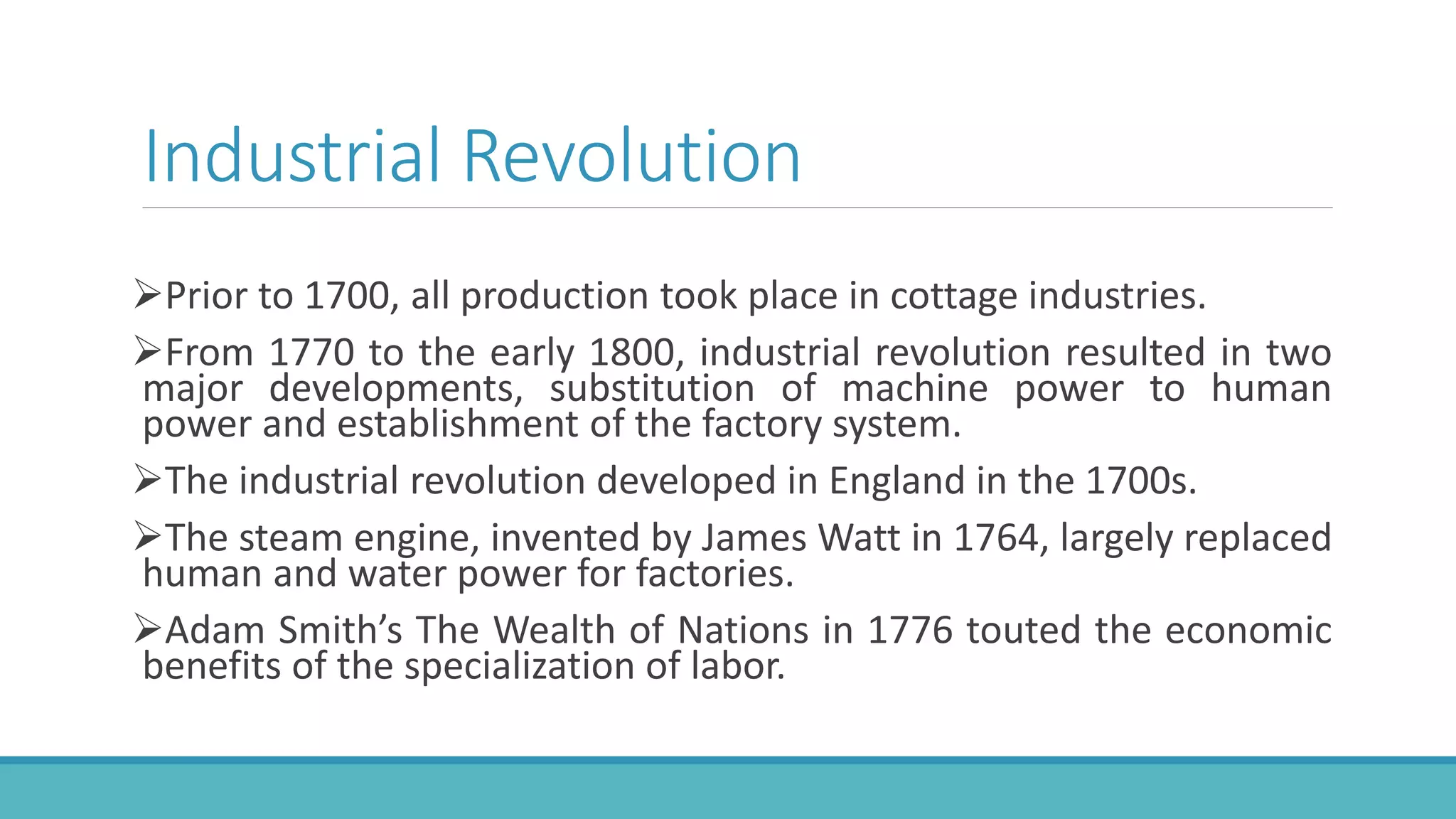 Evolution of production and operations management | PPTX