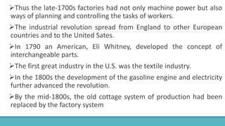 Evolution of production and operations management | PPTX