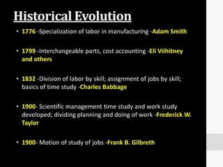 Evolution of production & operation management | PPTX