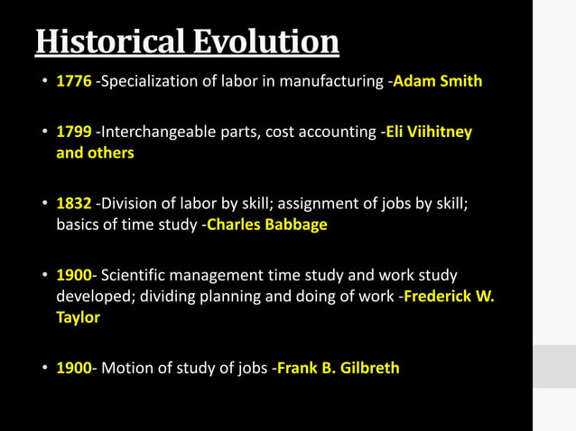 Evolution of production & operation management | PPTX | Business ...