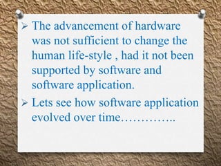 Evolution of programinglang | PPT