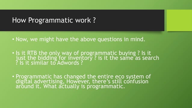 Evolution Of Programmatic Pptx Computer Networking Computing
