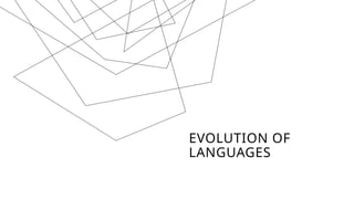 Discovering beautiful history of programming languages | PPTX