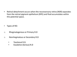 Evolution of retinal detachment surgery | PPT