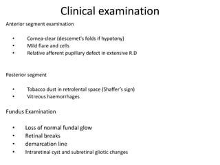 Evolution of retinal detachment surgery | PPT