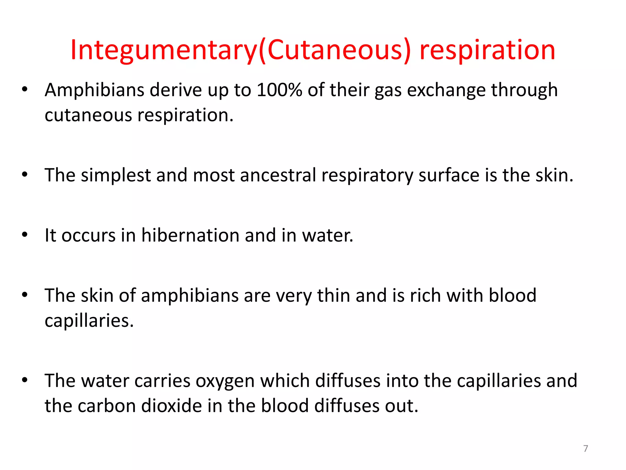 EVOLUTION OF RESPIRATORY SYSTEM | PPTX