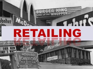 Evolution of retailing | PPTX